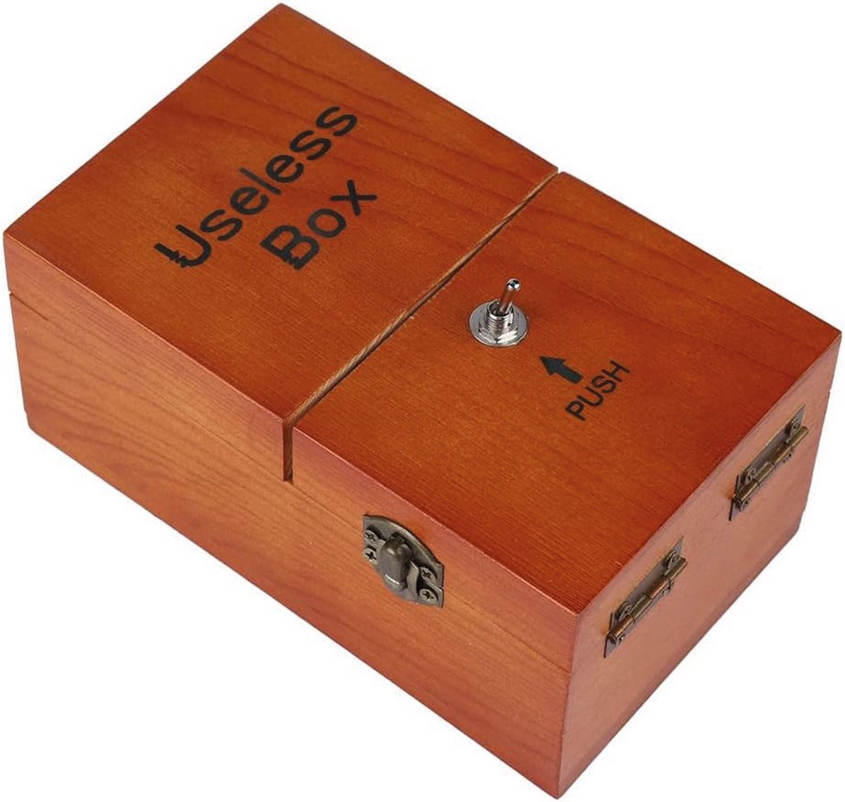Useless box - Gestaag rijk worden Useless box - Gestaag rijk worden